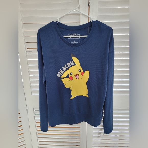 Pokemon | Tops | Pokemon Knit Womens Top Size L | Poshmark